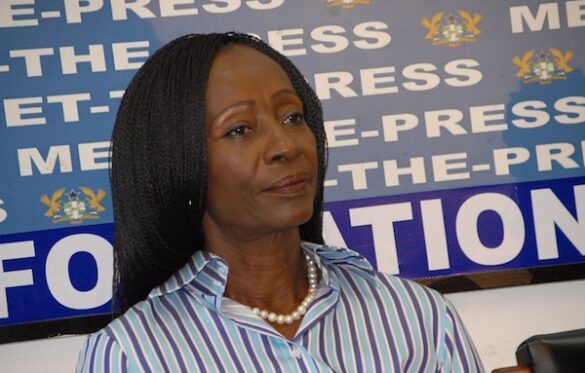 Former Minister for Fisheries and Aquaculture Development, Sherry ...