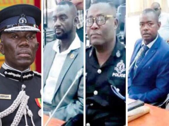 COP Mensah placed on interdiction by Ghana Police Service for leaked ...